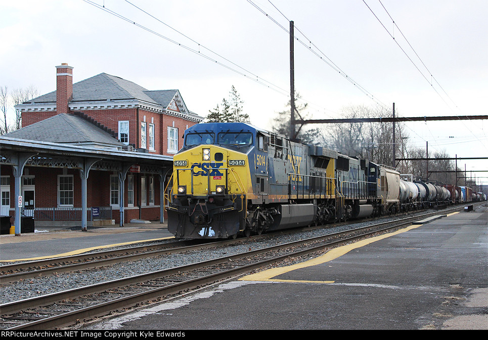 CSX AC6000CW #5014 on Q438-16
